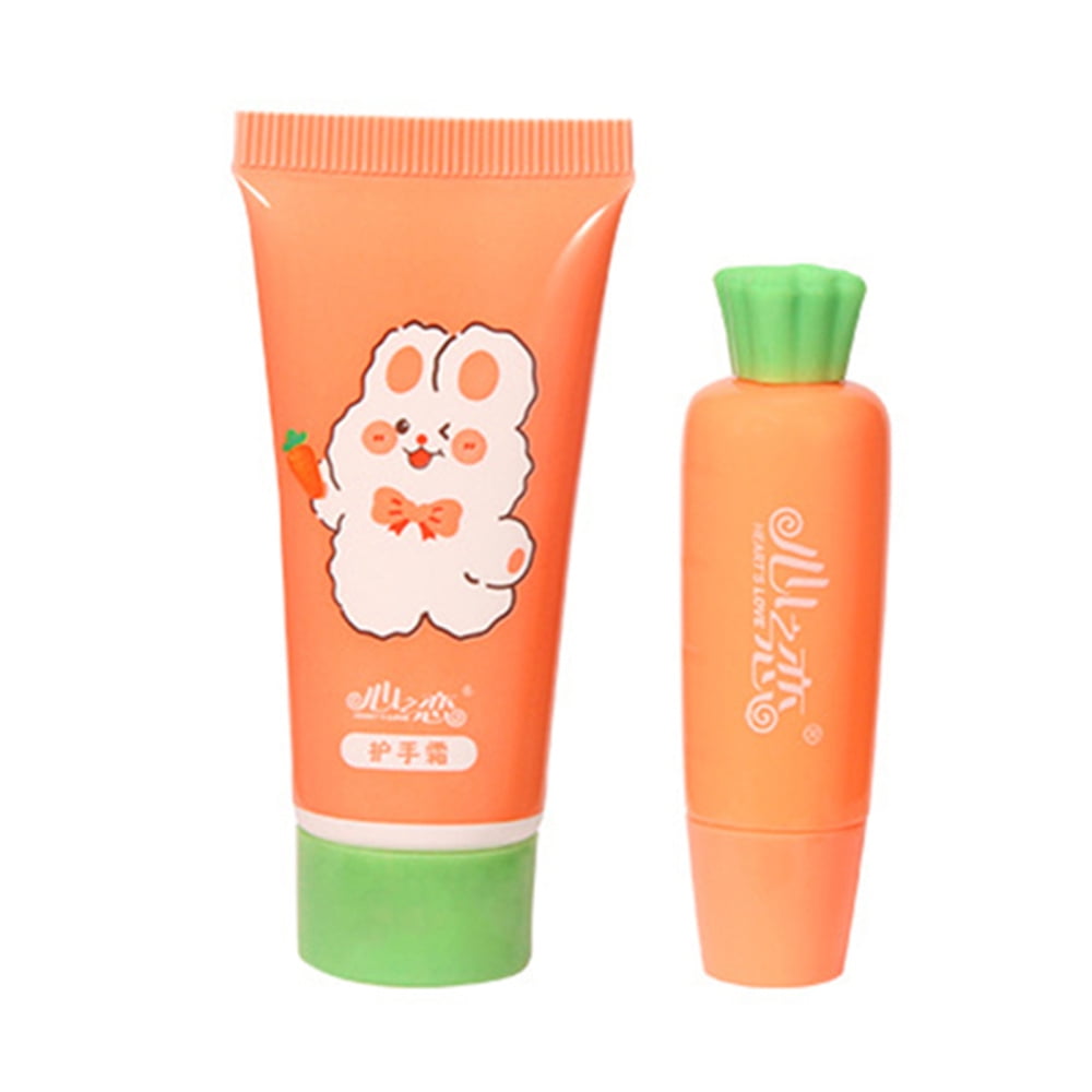 Skincare Hand Cream & Lip Balm Set Plant-Based Moisturizing Hand Cream ...