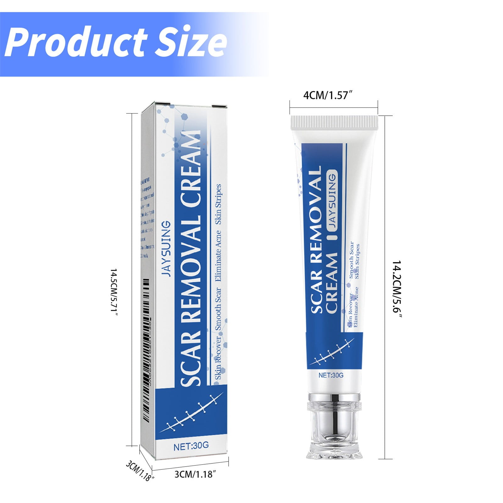 Skincare Lotion, Scar Removal Cream - Scar Silicone Scar Gel Scar ...