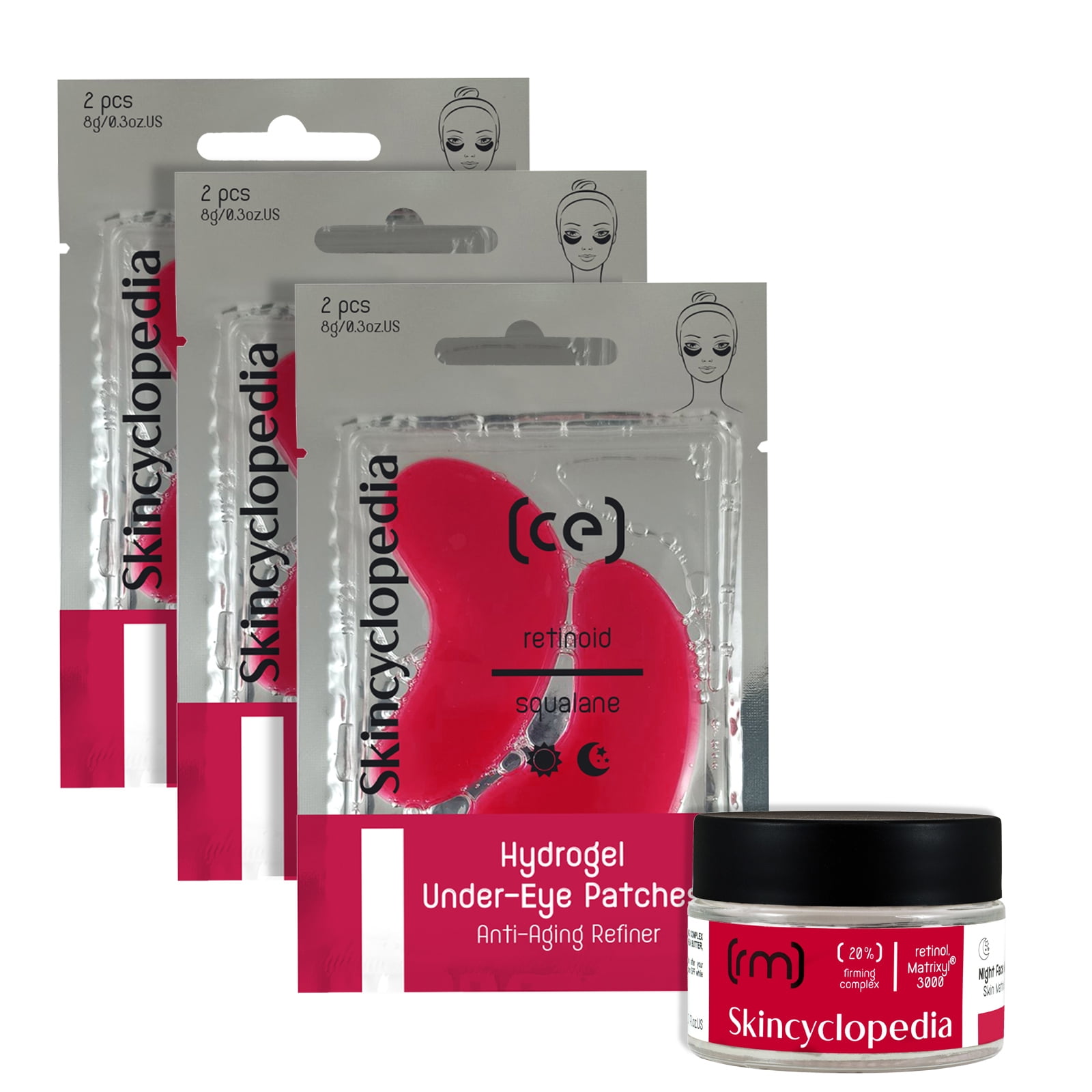 Skincyclopedia Pure Retinol Face Moisturizer & Anti-Aging Pro Matrixyl ...