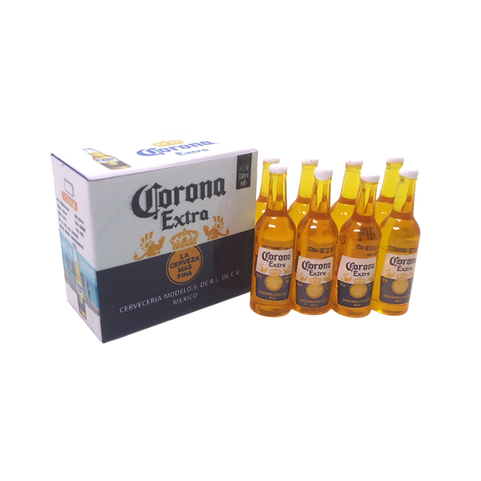 Skindy 1 Set 1:12 Dollhouse Beer: Realistic 3D Shape Simulated ...