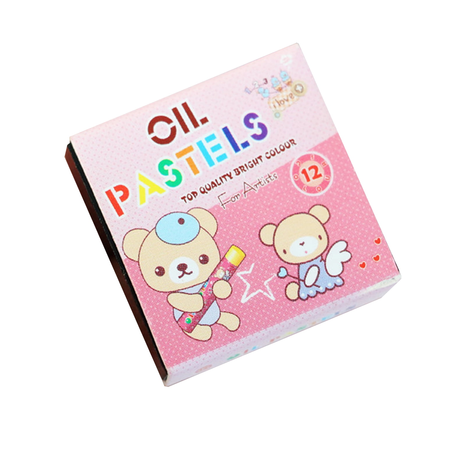 Skindy Dollhouse Crayon Box - High Restoration Non-Fading Decorative ...