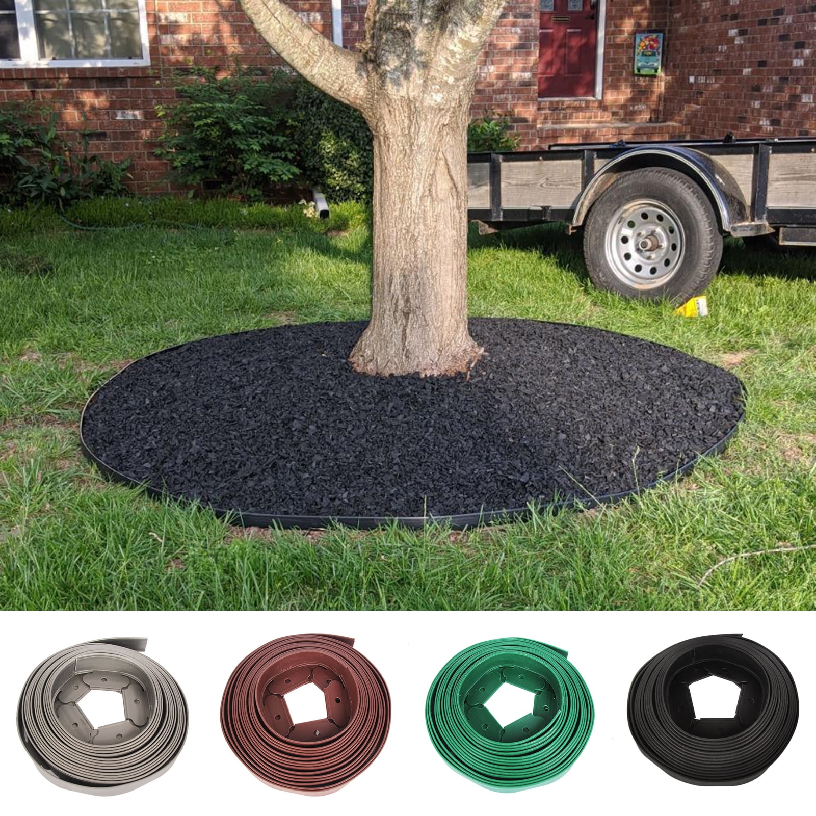 Skindy Lawn Fence - 1 Set No Dig, Weather Resistant - Garden Decoration ...
