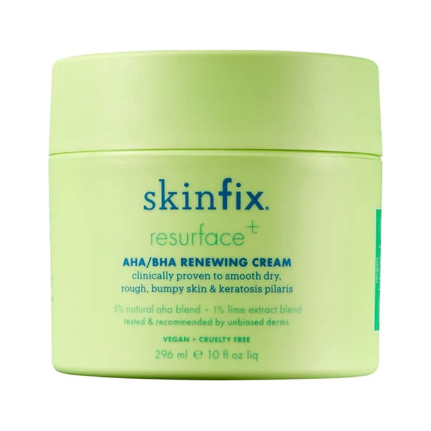 Skinfix Resurface+ AHA/BHA Renewing Cream, Hydrating Body Exfoliator ...