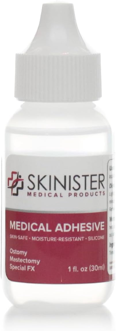Skinister Medical Adhesive Dropper | Silicone Skin Glue for Ostomy Bags ...