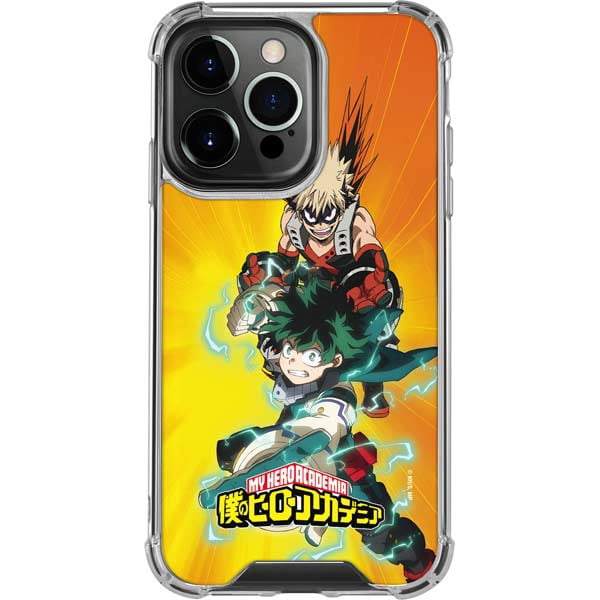 Skinit My Hero Academia Deku and Bakugo Season 5 iPhone 16 Pro Clear ...