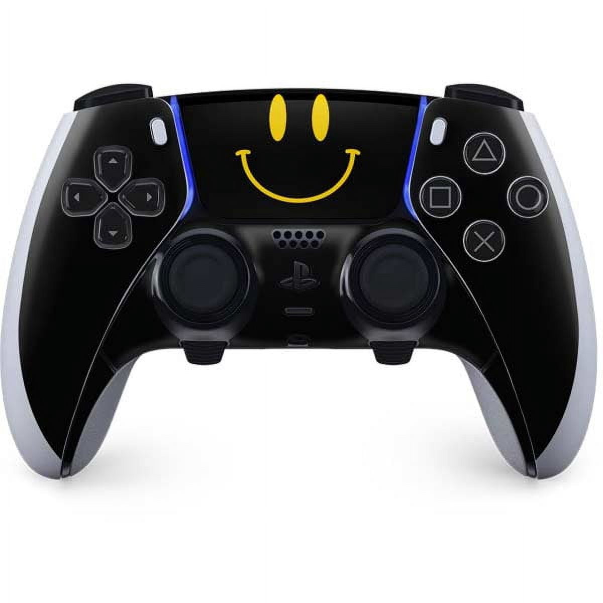Skinit Black Happy Face PS5 DualSense Edge Pro Controller Skin ...