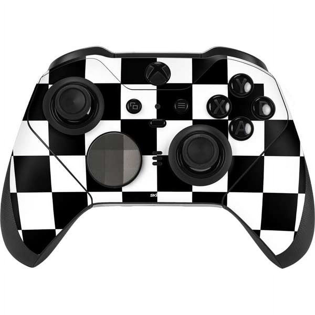 Skinit Black and White Checkered Xbox Elite Wireless Controller Series ...