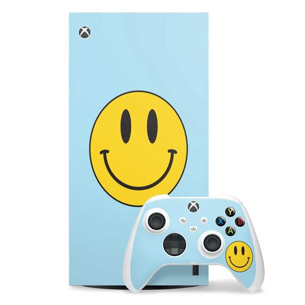 Skinit Blue Happy Face XBox Series X Digital Edition Bundle Skin ...