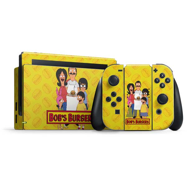 Skinit Bobs Burgers Family Portrait Nintendo Switch Bundle Skin ...