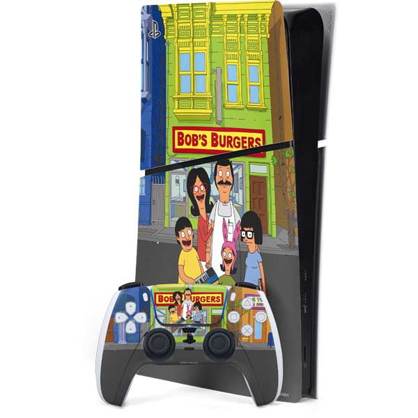 Skinit Bobs Burgers Restaurant PS5 Slim Digital Edition Bundle Skin ...