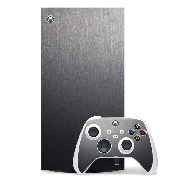 Skinit Brushed Steel Texture XBox Series X Digital Edition Bundle Skin ...