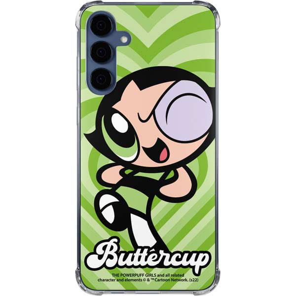 Skinit Cartoon Network Powerpuff Girls Buttercup Green Hearts Galaxy ...