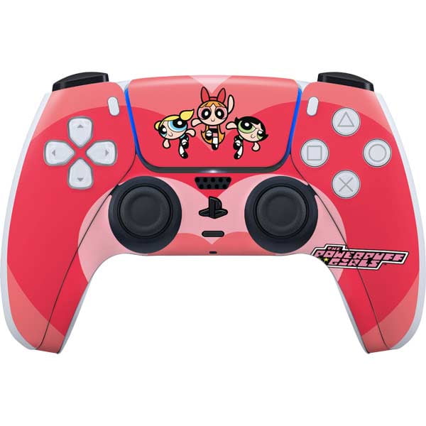 Skinit Cartoon Network Powerpuff Girls Hearts PS5 Controller Skin ...