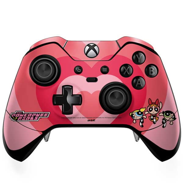 Skinit Cartoon Network Powerpuff Girls Hearts Xbox One Elite Controller ...