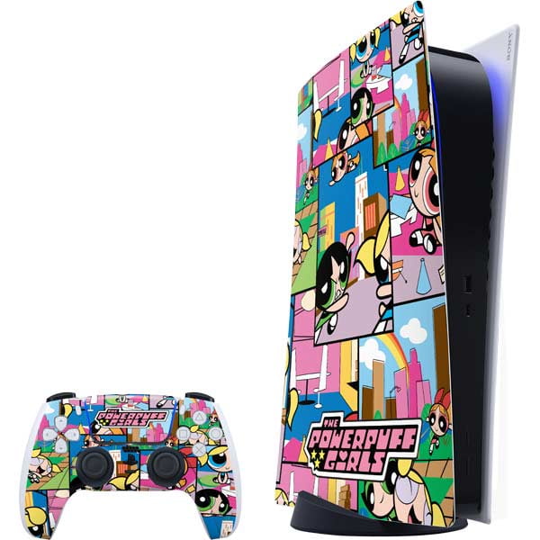 Skinit Cartoon Network Powerpuff Girls Patches PS5 Bundle Skin ...