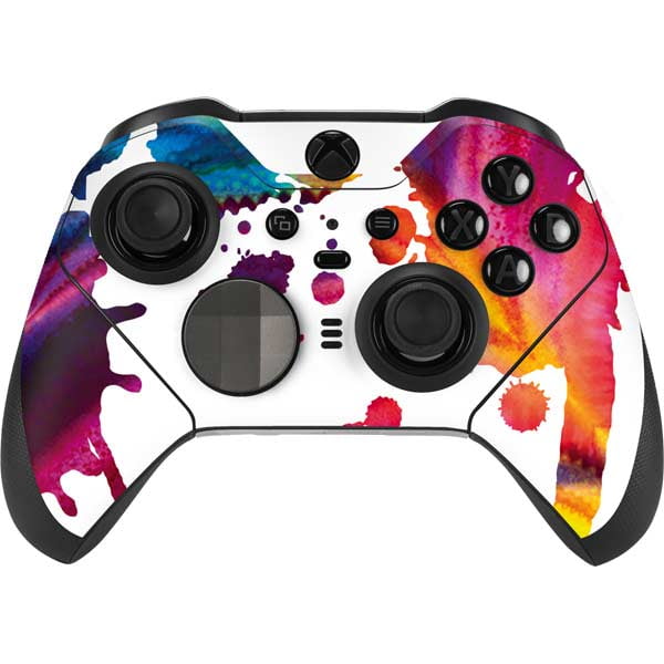 Skinit Chromatic Splatter White Xbox Elite Wireless Controller Series 2 ...