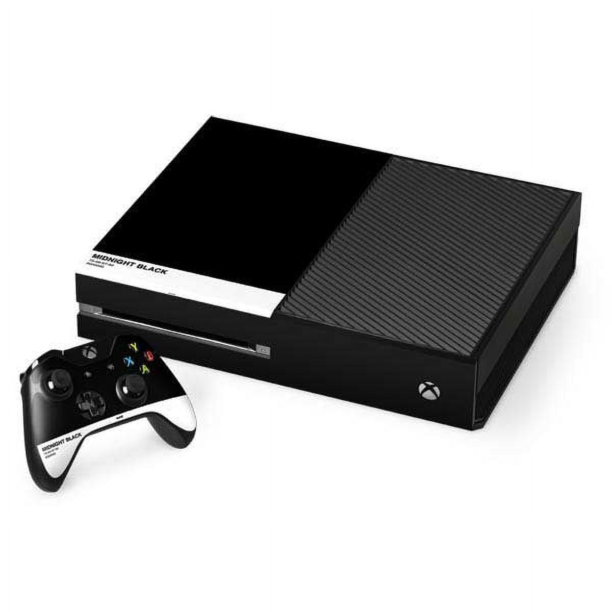 Skinit Color Palette Midnight Black Xbox One Console and Controller ...