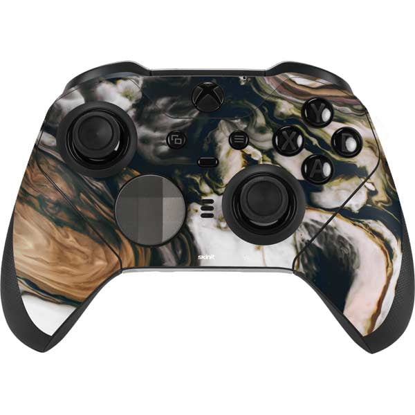 Skinit Copper and Black Marble Ink Xbox Elite Wireless Controller ...