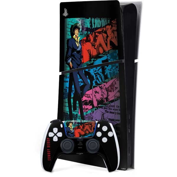 Skinit Cowboy Bebop Poster PS5 Slim Digital Edition Bundle Skin ...