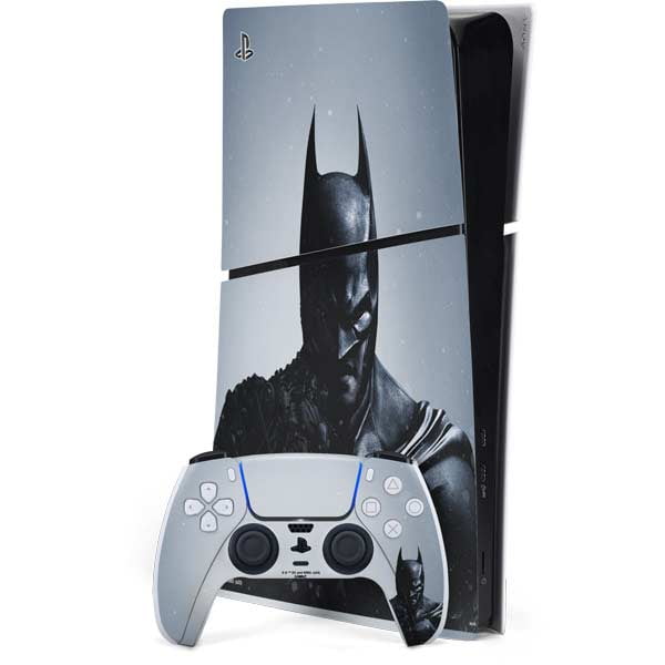 Skinit DC Comics Arkham Origins Batman PS5 Slim Digital Edition Bundle ...