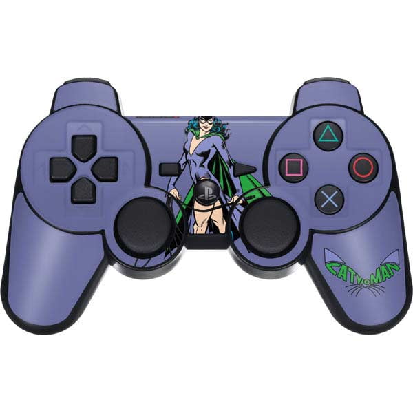 Skinit DC Comics Batman Catwoman Classic Art Pose PS3 Dual Shock ...