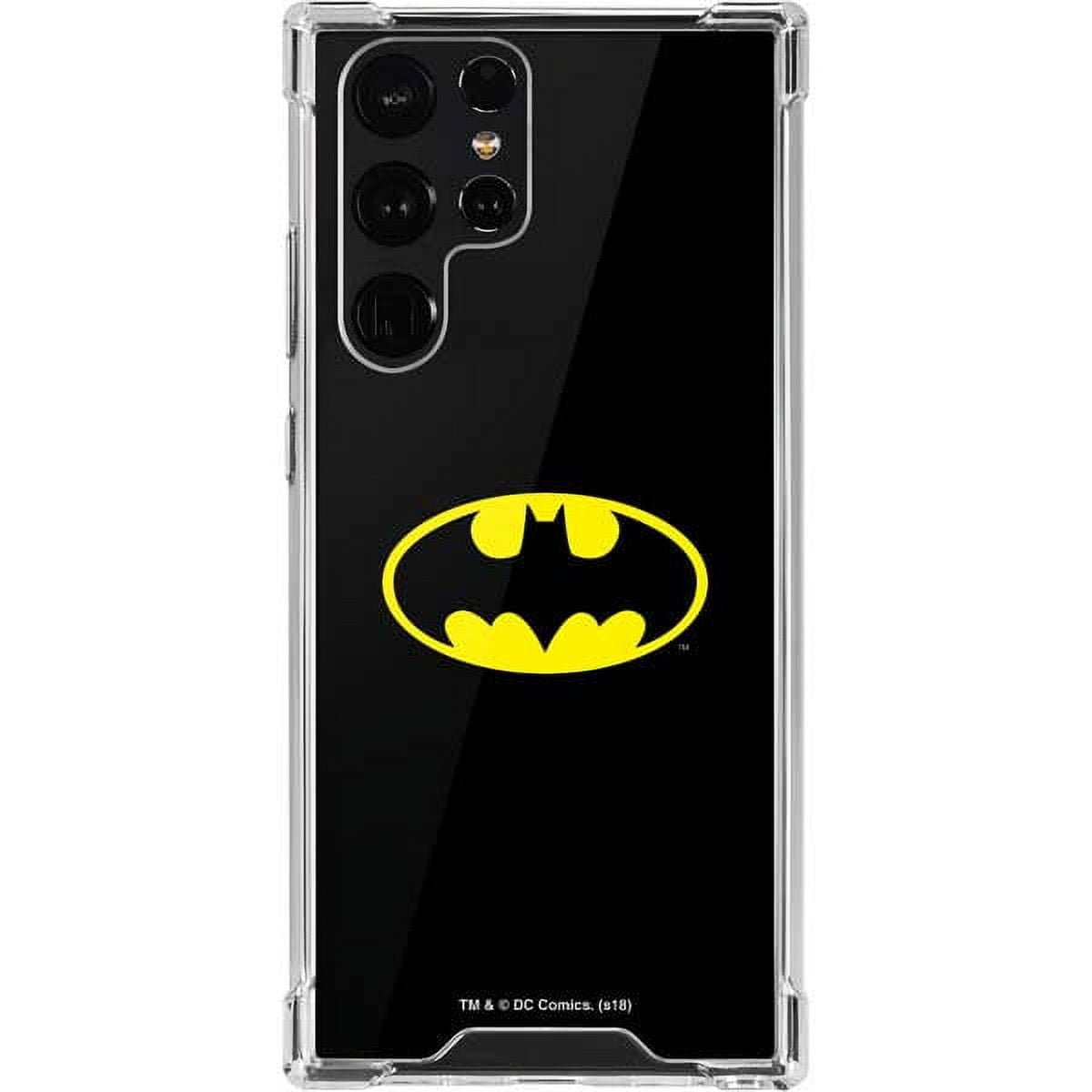 Skinit DC Comics Batman Official Logo Galaxy S22 Ultra Clear Case ...