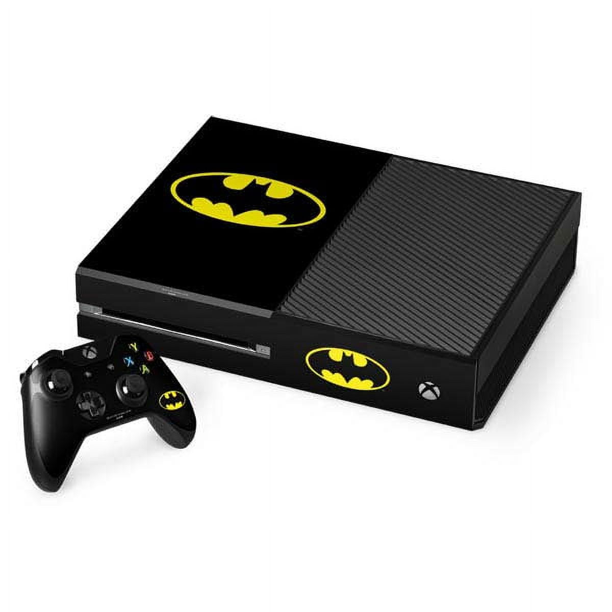 Skinit DC Comics Batman Official Logo Xbox One Console and Controller ...