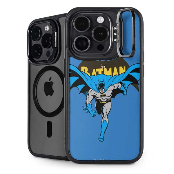 Skinit DC Comics Batman Vintage Action Pose iPhone 16 Pro Kickstand ...