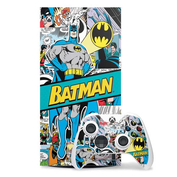 Skinit DC Comics Batman Vintage Pose Collage Art XBox Series X Digital ...