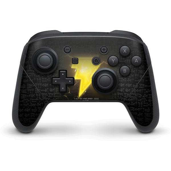 Skinit DC Comics Black Adam Lightning Bolt Nintendo Switch Pro ...