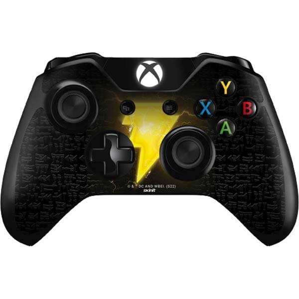 Skinit DC Comics Black Adam Lightning Bolt Xbox One Controller Skin ...