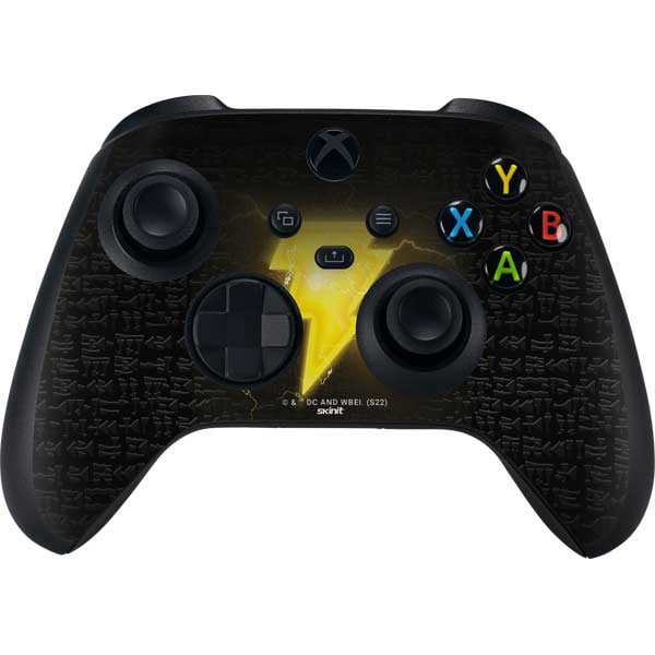 Skinit DC Comics Black Adam Lightning Bolt Xbox Series X Controller ...