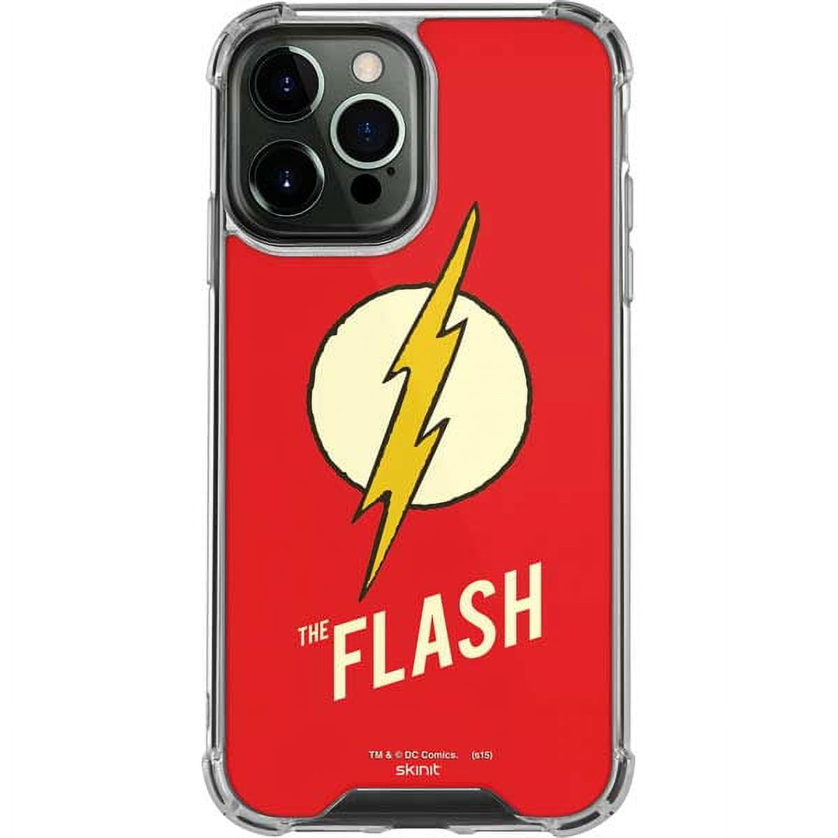 Skinit DC Comics Flash Emblem iPhone 13 Pro Max Clear Case - Walmart.com