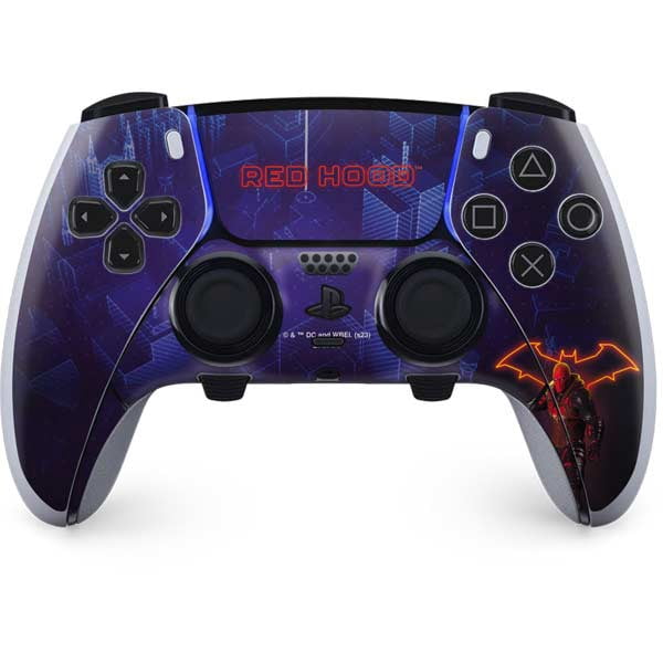 Skinit DC Comics Gotham Knights Red Hood PS5 DualSense Edge Pro ...