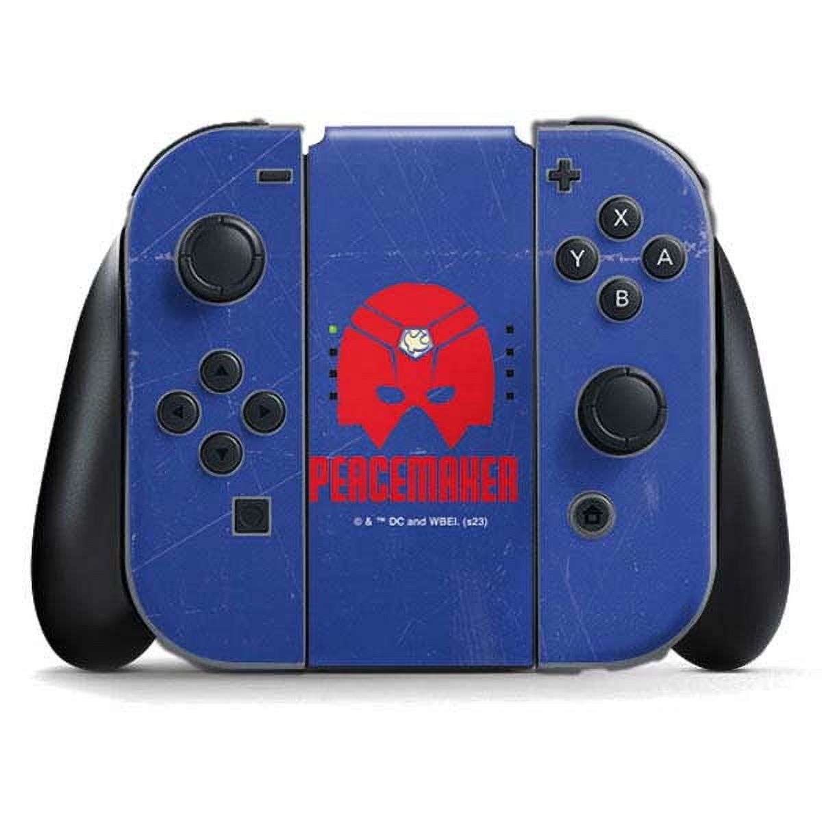 Skinit DC Comics Peacemaker Helmet Nintendo Switch Joy Con Controller ...