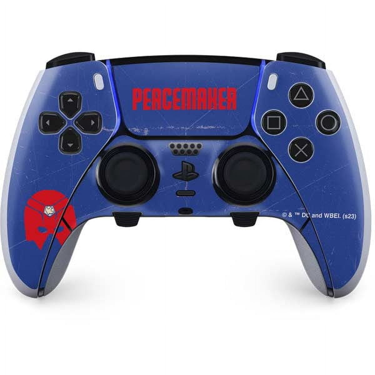 Skinit DC Comics Peacemaker Helmet PS5 DualSense Edge Pro Controller ...
