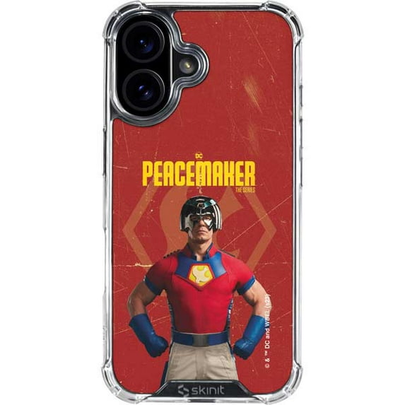 Skinit DC Comics Peacemaker John Cena iPhone 16 Plus Clear Case ...