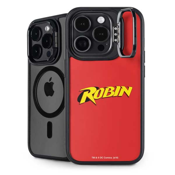 Skinit DC Comics Robin Official Logo iPhone 14 Pro Max Kickstand Case ...