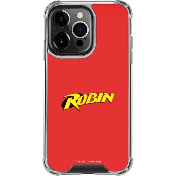 Skinit DC Comics Robin Official Logo iPhone 15 Pro Clear Case - Walmart.com