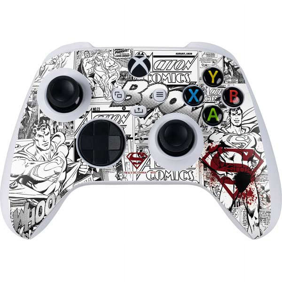 Skinit DC Comics Superman Comic Pattern Logo in Red Xbox Series S ...