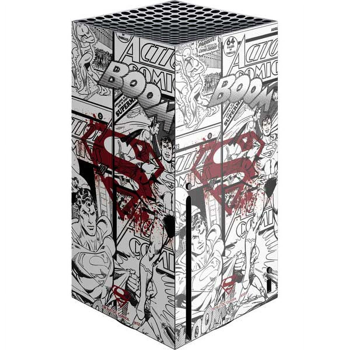 Skinit DC Comics Superman Comic Logo in Red Xbox Series X Console Skin ...