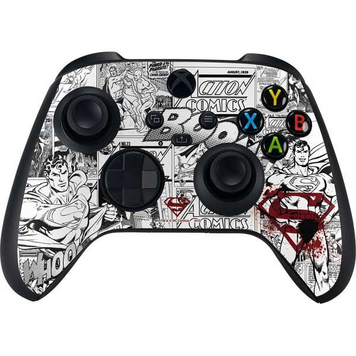 Skinit DC Comics Superman Comic Pattern Logo in Red Xbox Series X ...