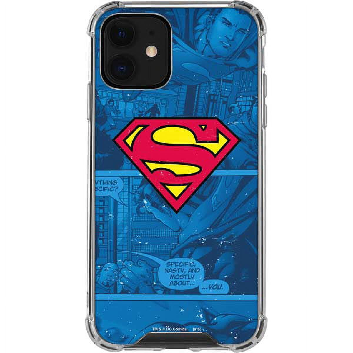 Skinit DC Comics Superman Logo iPhone 12 Mini Clear Case - Walmart.com