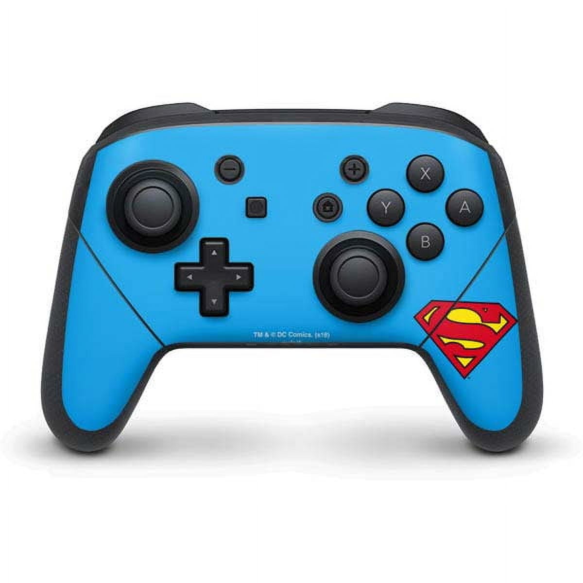 Skinit DC Comics Superman Official Logo Nintendo Switch Pro Controller ...