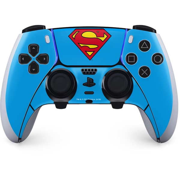Skinit DC Comics Superman Official Logo PS5 DualSense Edge Pro ...