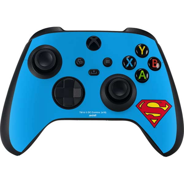 Skinit DC Comics Superman Official Logo Xbox Series X Controller Skin ...
