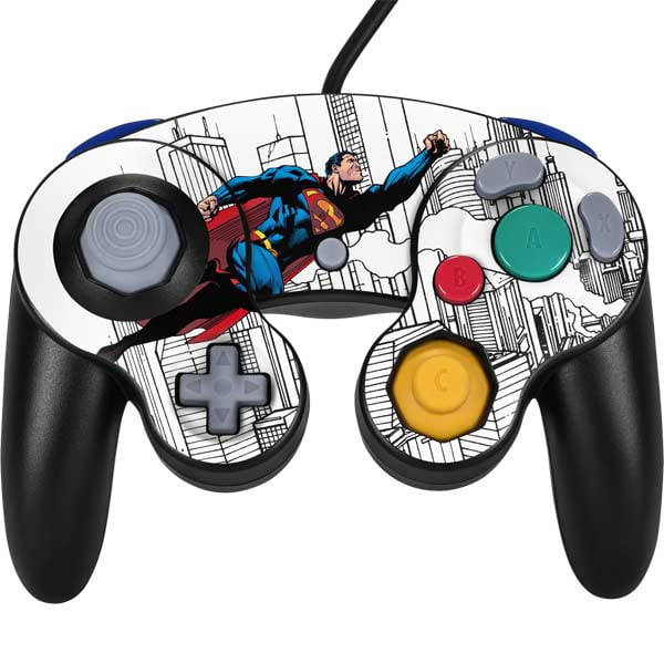 Skinit DC Comics Superman Super Speed Flying Over City Nintendo ...