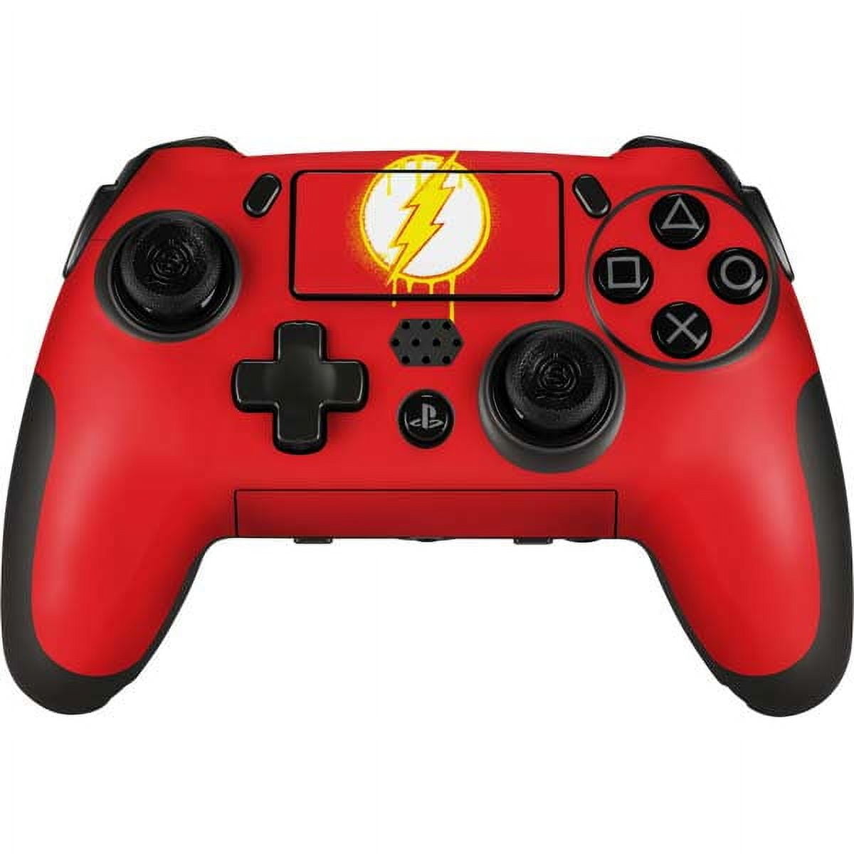 Skinit DC Comics The Flash Emblem Drip PlayStation Scuf Vantage 2 ...