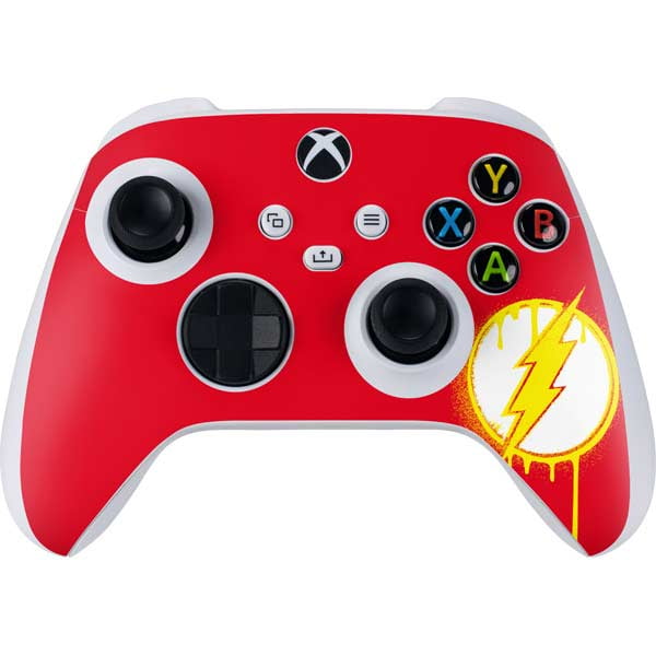 Skinit DC Comics The Flash Emblem Drip Xbox Series S Controller Skin ...