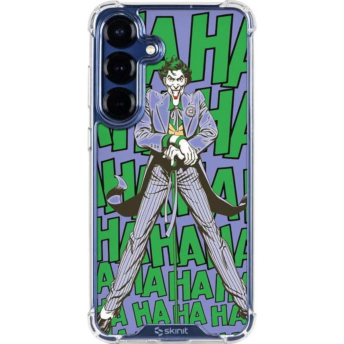 Skinit DC Comics The Joker Vintage pose pattern Galaxy S25 Plus Clear ...